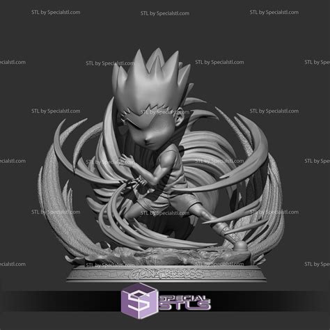 Gon Freecss Chibi Stl Files Hunter X Hunter Specialstl