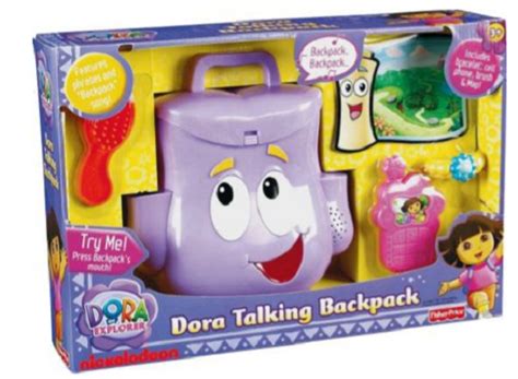 Dora The Explorer Talking Backpack Toy For £14 99 Argos