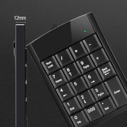 USB Numeric Keypad Number Pad Keyboard For PC Laptop Desktop Computer IT Palace Hub