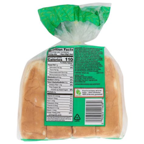 Brookshires And Super 1 Foods Sliced Hot Dog Enriched Buns 1375 Ounce