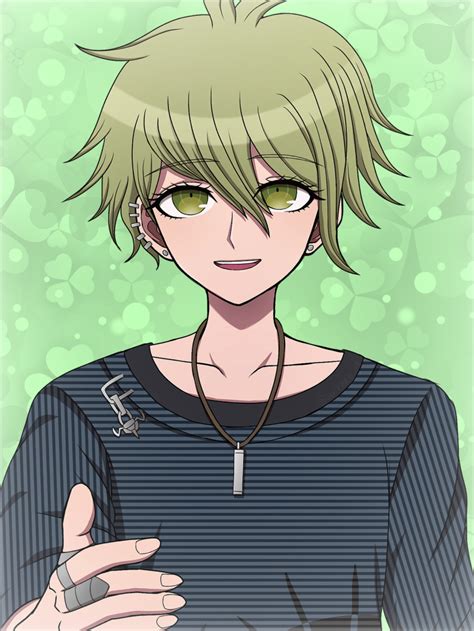 Safebooru 1boy D Amami Rantaro Artist Name Border Bracelet