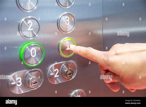 Button In The Elevator Hi Res Stock Photography And Images Alamy