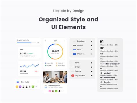 کیت رابط کاربری داشبورد Square Ui Kit مرجع آموزش Ui و Ux فارسی