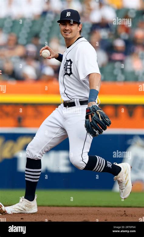 Detroit Tigers Zach Mckinstry During The First Inning Of A Game