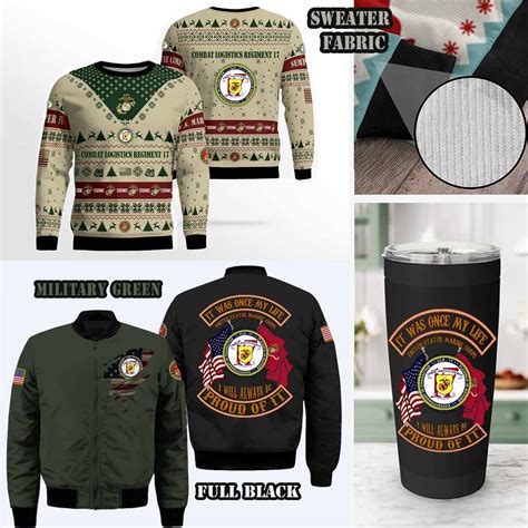 Clr 17 Combat Logistics Regiment 17 Sweater And Tribute Sets Proudly Served Military Apparels