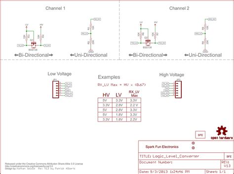 How Do I Use This Logic Converter Rd Party Boards Arduino Forum