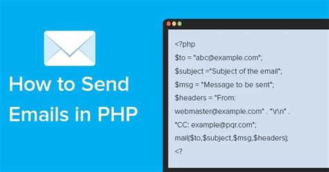 How To Send Mail In Php
