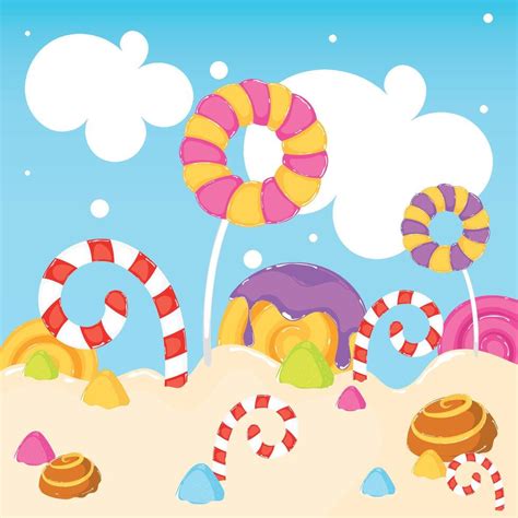 Candy Land Texture Vector Art Icons And Graphics For Free Download