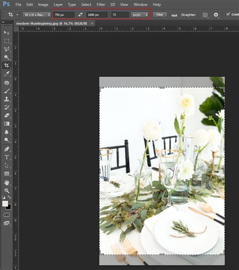 How To Crop And Resize Images In Adobe Photoshop CC