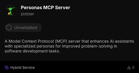 Personas Mcp Server Mcp Servers · Lobehub