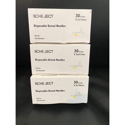 Jual Sche Ject Dental Needle Gigi Scheject Shopee Indonesia