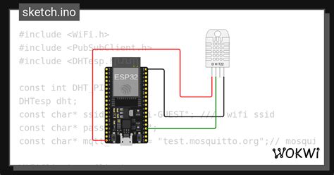 Temperatura Y Humedad Node Red Wokwi Esp32 Stm32 Arduino Simulator