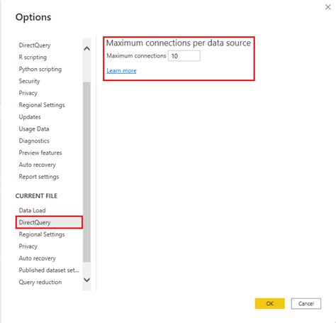 A Directquery Connection Is Required