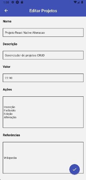 GitHub DaniloVRocha projetos app O objetivo principal do aplicativo é simplificar a gestão de