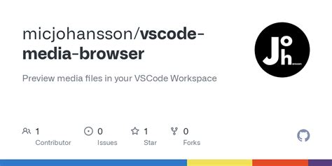 Github Micjohansson Vscode Media Browser Preview Media Files In Your Vscode Workspace