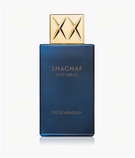 Shaghaf Oud Azraq Swiss Arabian Floriaromes Perfumes Árabes