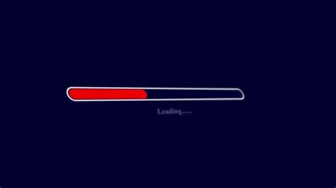 loading progress bar moving simple loading bar screen progress