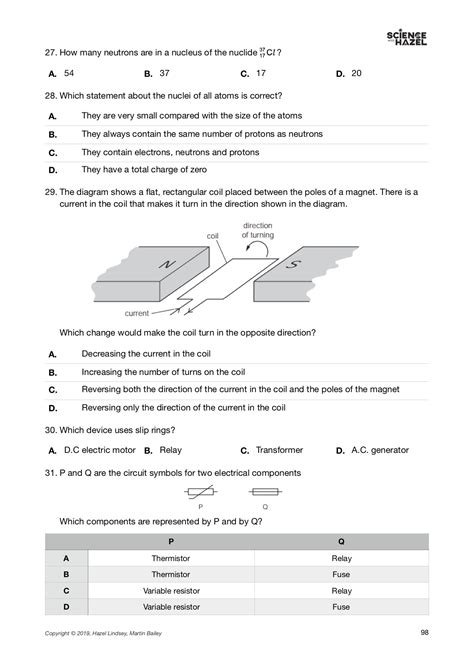 The Perfect Answer Workbook Including Answers Edexcel Igcse Physics 9 1 Triple Award Swh