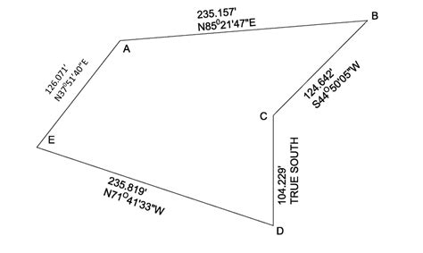Solved A Determine The Departure And Latitude Of Each