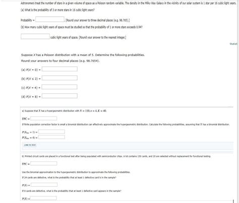 Solved Astronomers Treat The Number Of Stars In A Given