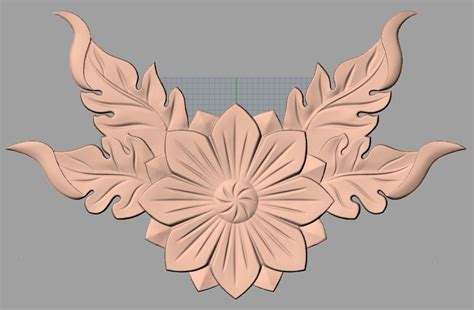 Artcam 3d Relief Stl Models For Cnc Woodworking E107 3d Model Cgtrader