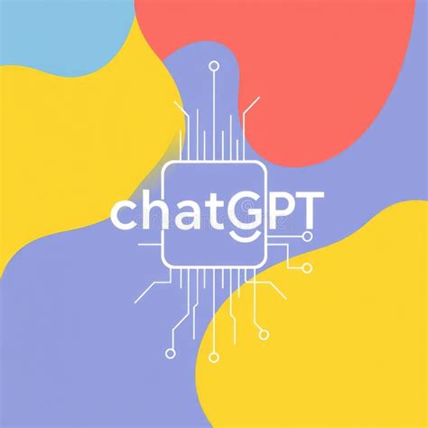 The Chatgpt Illustration Features An Electronic Circuit Chip Drawing As
