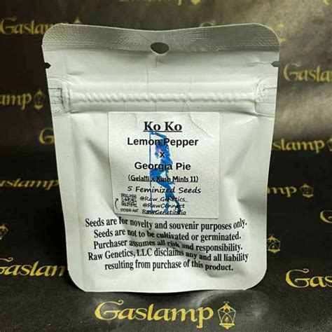 Raw Genetics Ko Ko Feminized Seeds Gaslamp Seeds