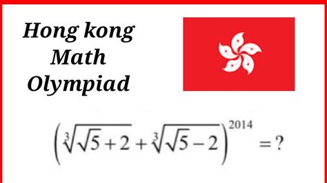 hong kong math olympiad problem don t use calculator mathsolympiad