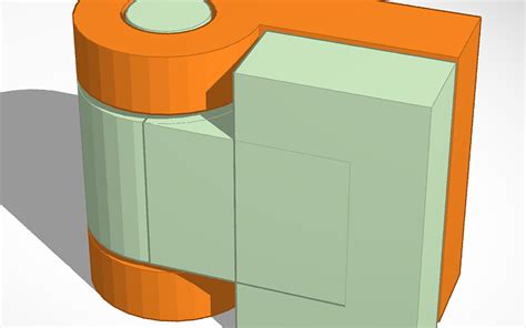 3d Design Hinge 10 Tinkercad