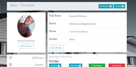 GitHub Samkipz Django Rental Management System Flexing My Muscle On Django Web Development