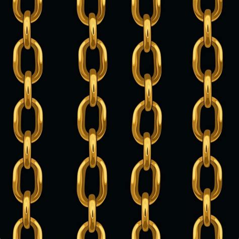 Download Interconnected Gold Chains Patterns Online Creative Fabrica