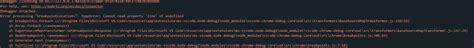 Error Processing Breakpointlocations · Issue 533 · Microsoftvscode Chrome Debug Core · Github