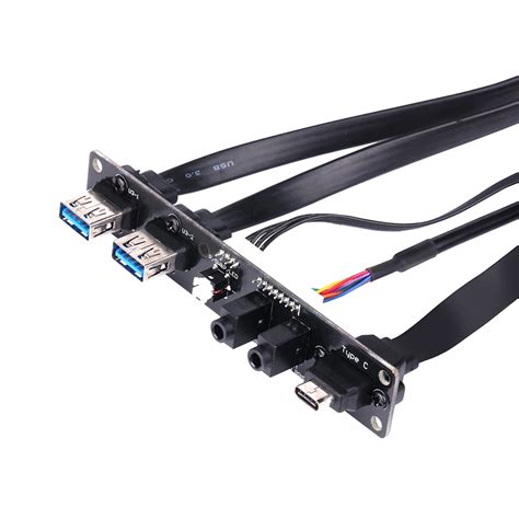 Computer Motherboard Dual Usb 30 Cable Floppy Disk Drives Audio Mic