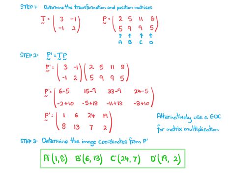 IB DP Maths AI HL复习笔记3 6 1 Matrix Transformations 翰林国际教育
