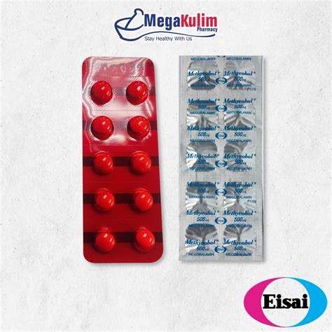 Methycobal 500mcg 10tab Red Silver Shopee Malaysia
