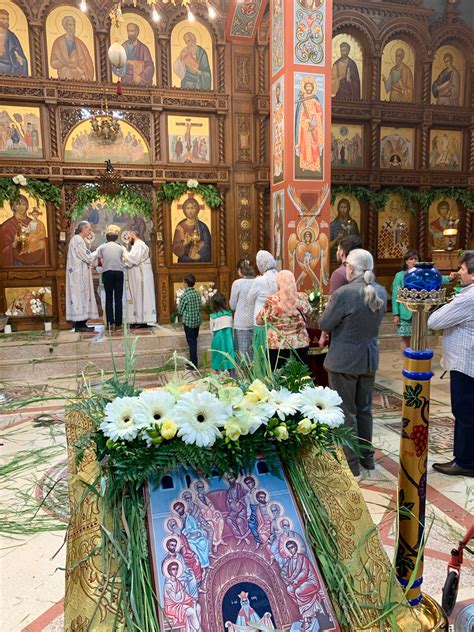 Pascha To Pentecost 2023 At Pokrov New Gracanica Monastery Епархија новограчаничко
