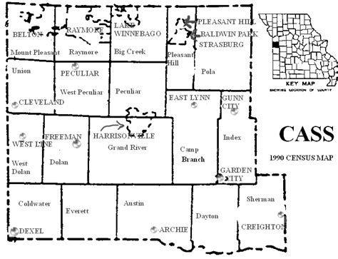 Cass County Mo Map At Preston Lamb Blog