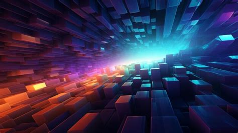 Premium Ai Image Abstract Polygonal Technology Background Connecting