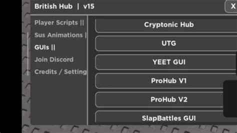 Universal Script British Hub V15 Roblox Scripts ScriptBlox