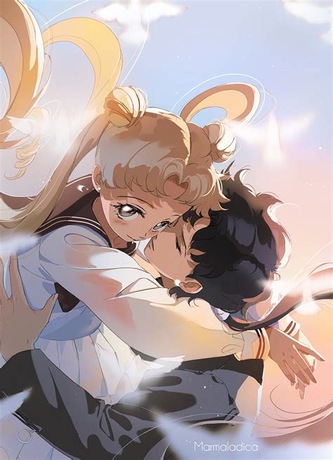 Tsukino Usagi And Seiya Kou Bishoujo Senshi Sailor Moon And 1 More