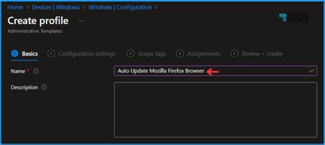 best way to auto update mozilla firefox browser using intune