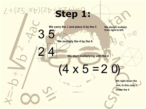 Multiply Two Digit Numbers PPT