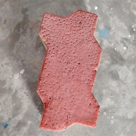 60mm Red Interlocking Concrete Paver Block At ₹ 14 Piece Concrete Paver Block In Ghaziabad