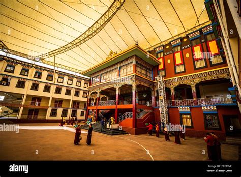 Bir And Billing Himachal Pradesh India Palpung Sherabling Monastery