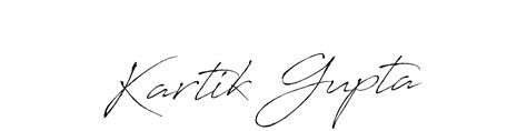 83 Kartik Gupta Name Signature Style Ideas Fine Autograph