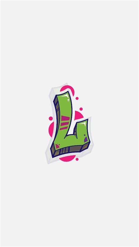 L Graffiti Letter