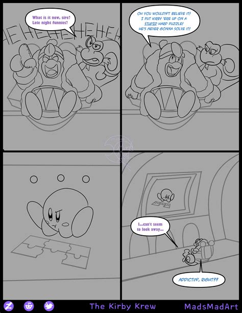 Ive Been Putting This One Off For A Bit But Heres An Anime Centric Kirby Krew Comic R Kirby