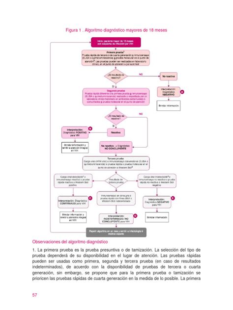 Algoritmo Vih Adultos Población General Pdf Elisa Vih