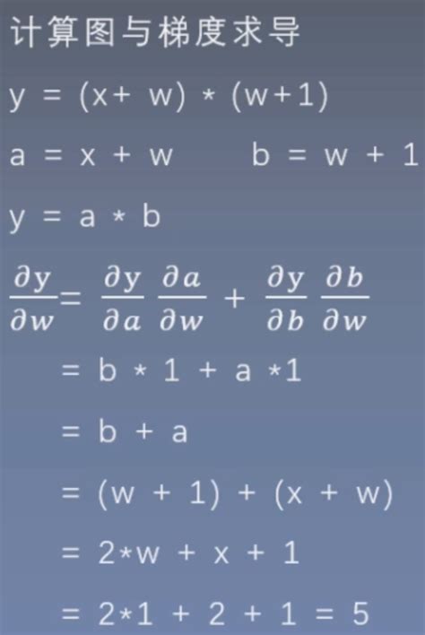 计算图与动态图机制 《pytorch》 极客文档