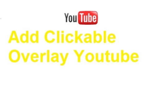 Add Clickable Overlay Youtube Private Label Rights Tradebit